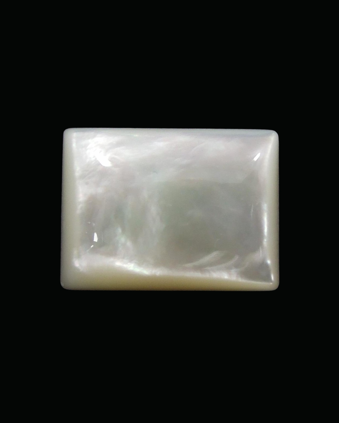 Cabochon Rectangle White Mother of Pearl - Tai Chung Jewellery